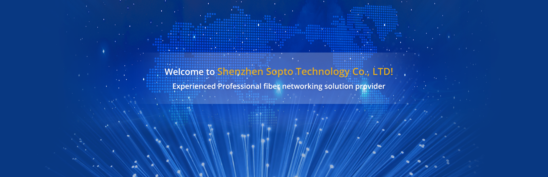 Sopto丨Professional Optical Network Solutions Provider