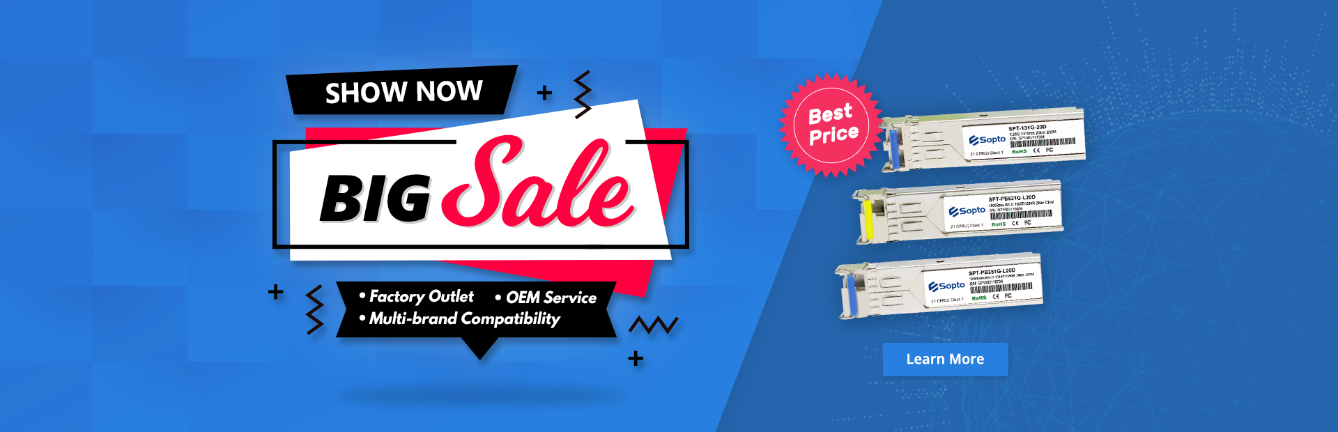 Sopto丨Professional Optical Network Solutions Provider